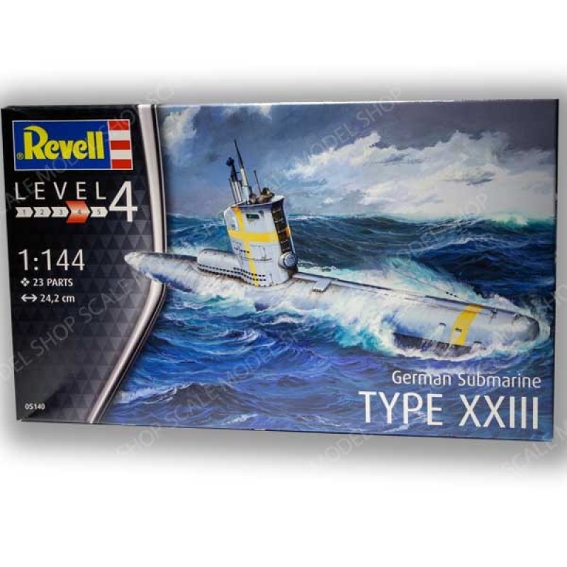 German Submarine Type XXIII - 1/144 - NOVIDADE! - Barcos/Navios