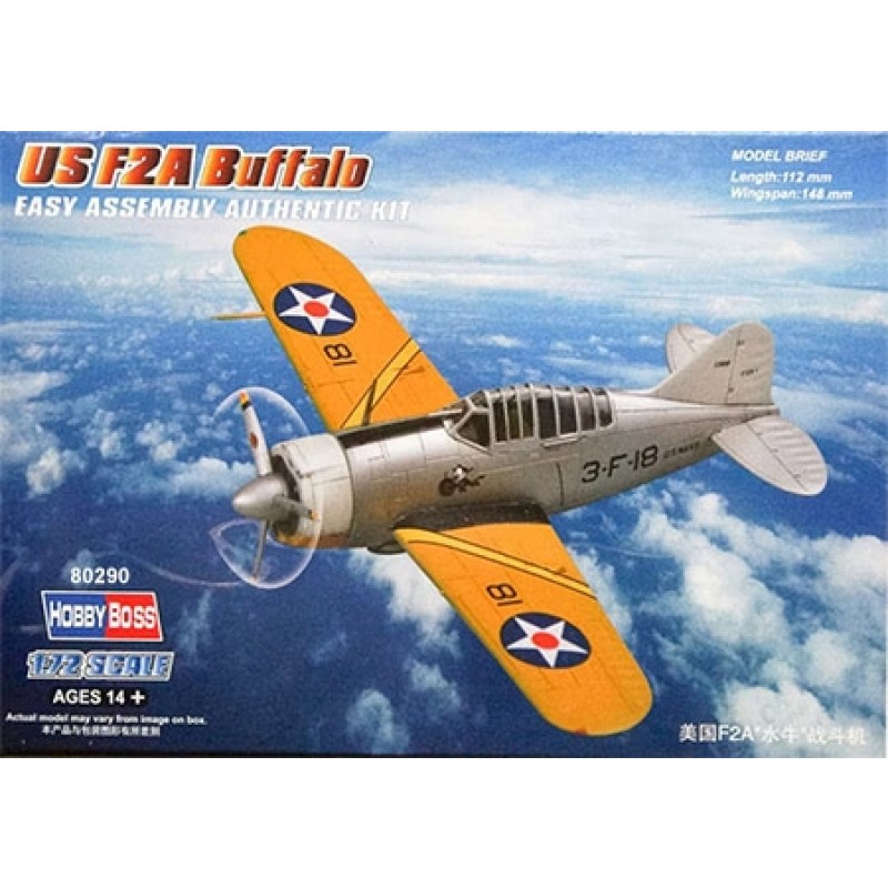 F2A Buffalo - 1/72 - Militar 1/72 - Aviões