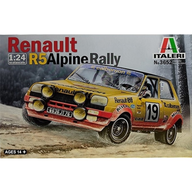 Renault R5 Alpine Rally - 1/24