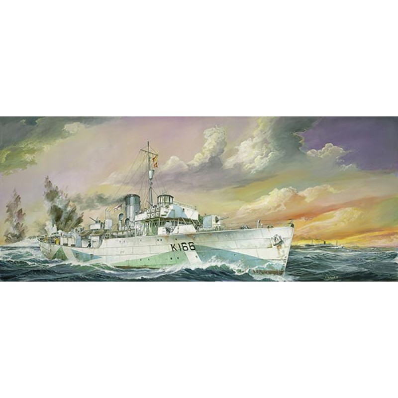 Corveta classe Flower - Technik - 1/72 - Barcos/Navios