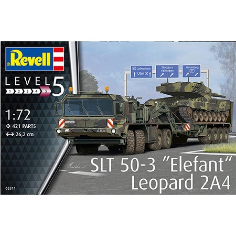 SLT 50-3 Elefant / Leopard 2A4 - 1/72 - Caminhões