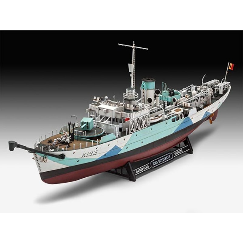 Corveta classe Flower HMS Buttercup - 1/144 - Barcos/Navios