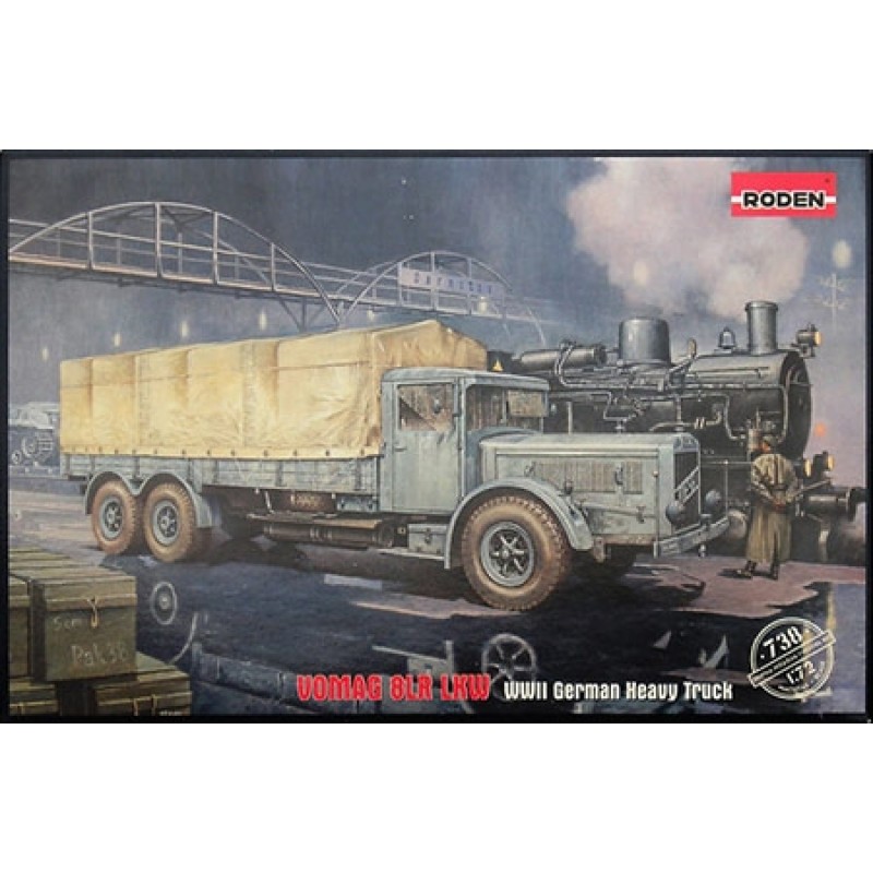Vomag 8 LR LKW WWII German Heavy Truck - 1/72 - Caminhões Militares ...