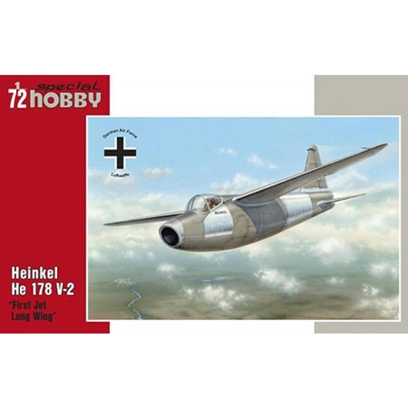 Heinkel He 178 V-2 - Re-issue - 1/72 - Militar 1/72 - Aviões