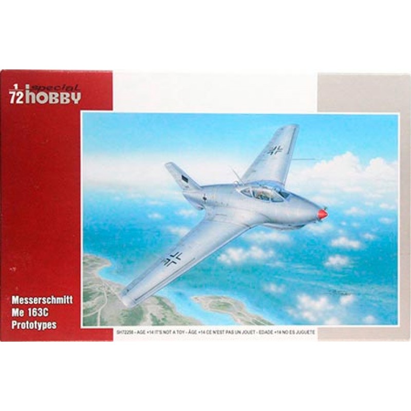 Messerschmitt Me 163C Bubble Canopy Prototypes - 1/72 - Militar 1/72 ...