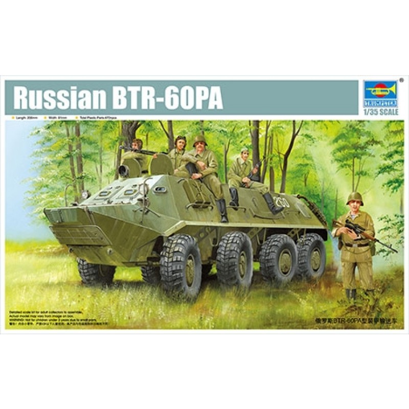 Blindado Russo BTR-60PA - 1/35 - Tanques e Outros - Militaria