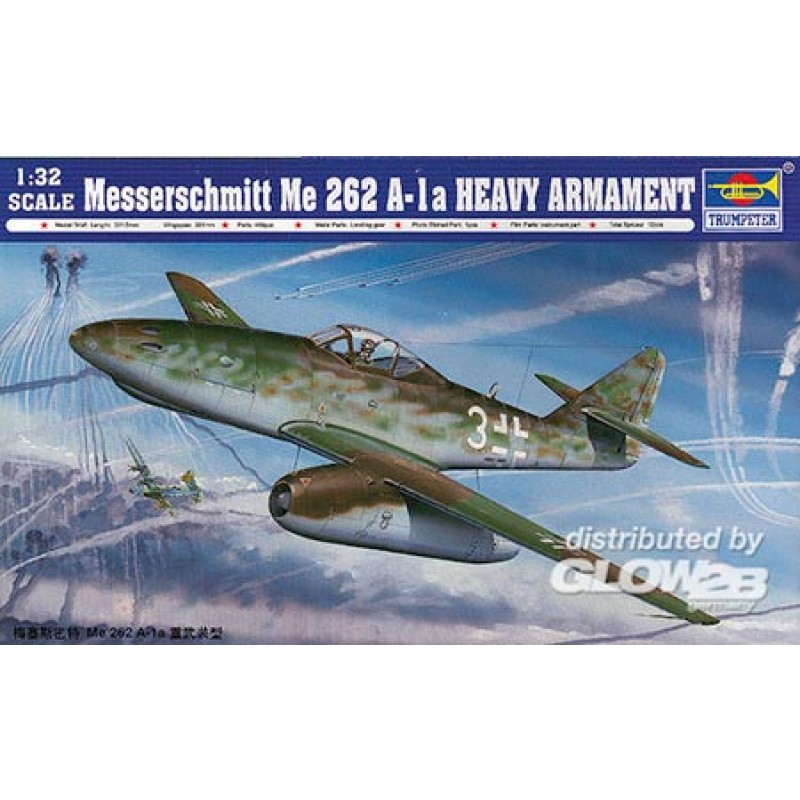 Messerschmitt Me 262 A-1a Heavy Armament (with R4M Rocket) - 1/32