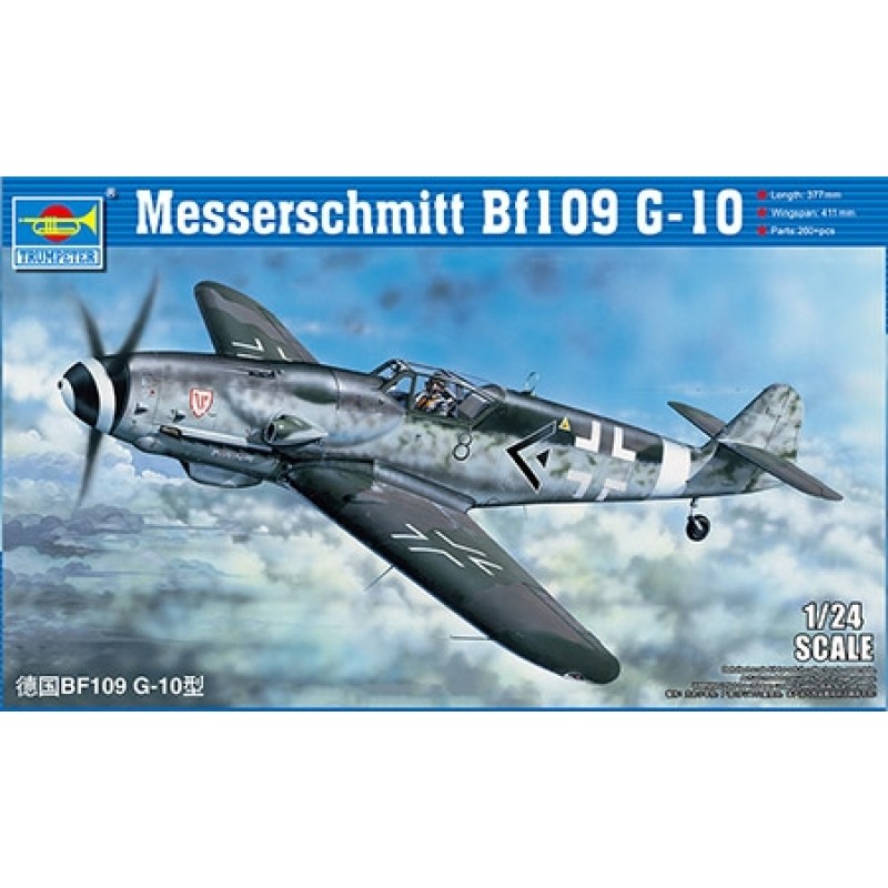 Messerschmitt Bf109 G-10 - 1/24 - Aviões